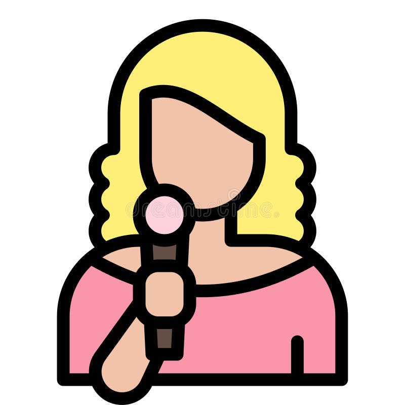 Woman Singing Icon Stock Illustrations – 1,330 Woman Singing Icon Stock ...