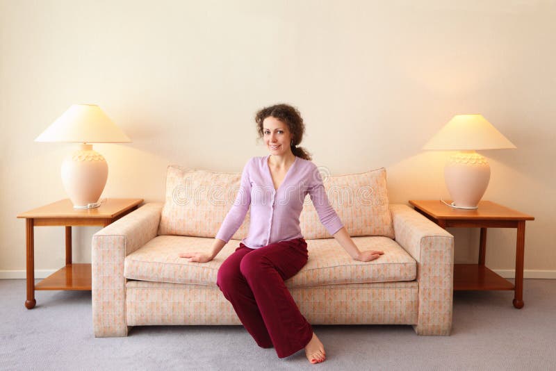 Simple Comfortable Room in Hotel Stock Photo - Image of cupboard ...