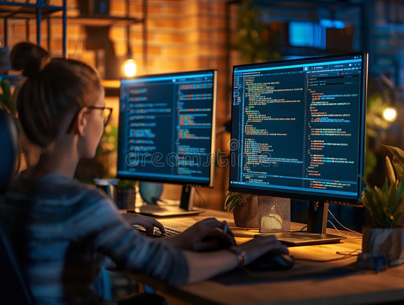 4,957 Woman Typing Computer Mouse Stock Photos - Free & Royalty-Free ...