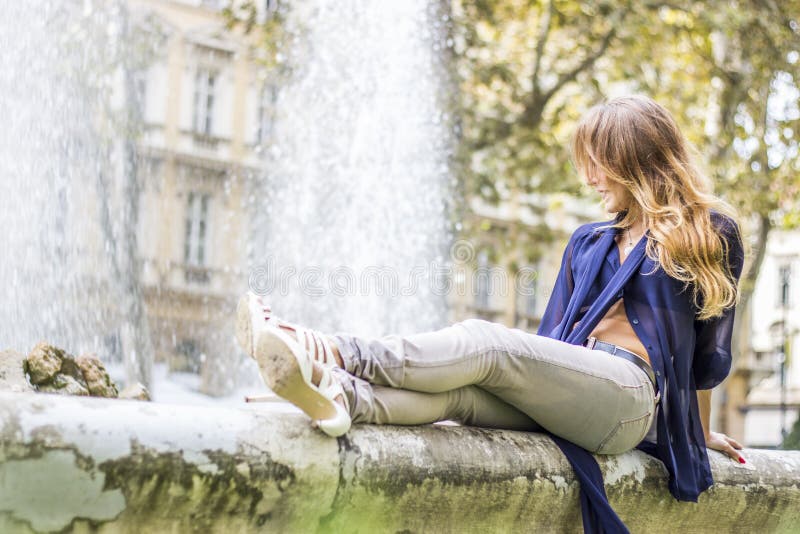 Sad girl stock photo. Image of tear, crying, sadness - 47218808
