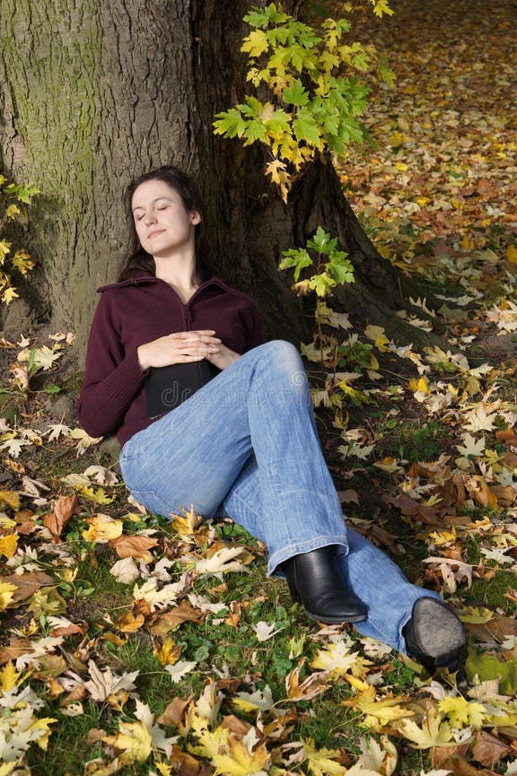 123 Woman Sleeping Under Tree Stock Photos - Free & Royalty-Free Stock ...