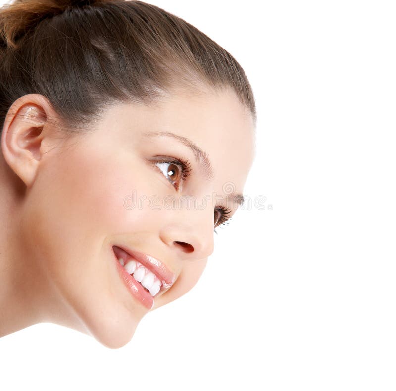 Woman smile stock photo. Image of white, face, teeth, health - 5177824