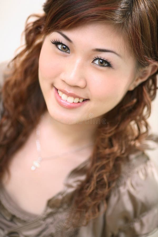 Sweet smiling young women stock image. Image of sensual - 5813477