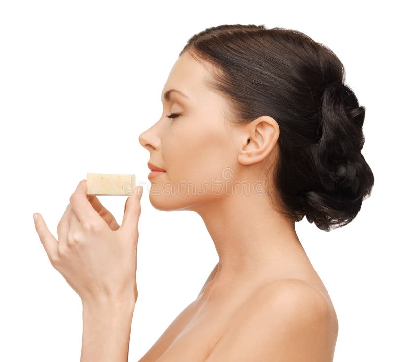 Woman with soap stock image. Image of fresh, ageing, clean - 22882609