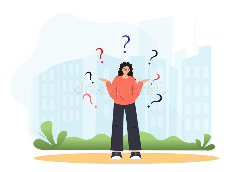 Woman Solving Problem, Thinking, Finding Idea, Solution, Critical ...