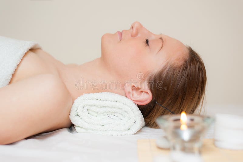 Woman Spa Relax stock photo. Image of peace, ethnicity - 38245394