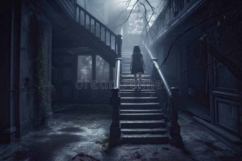 Eerie Stairs Stock Illustrations – 102 Eerie Stairs Stock Illustrations ...