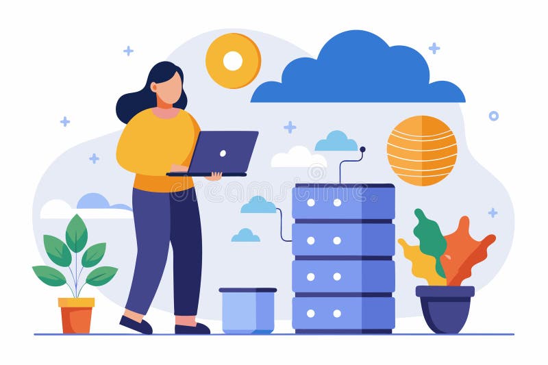 Cloud Containers Stock Illustrations – 524 Cloud Containers Stock ...