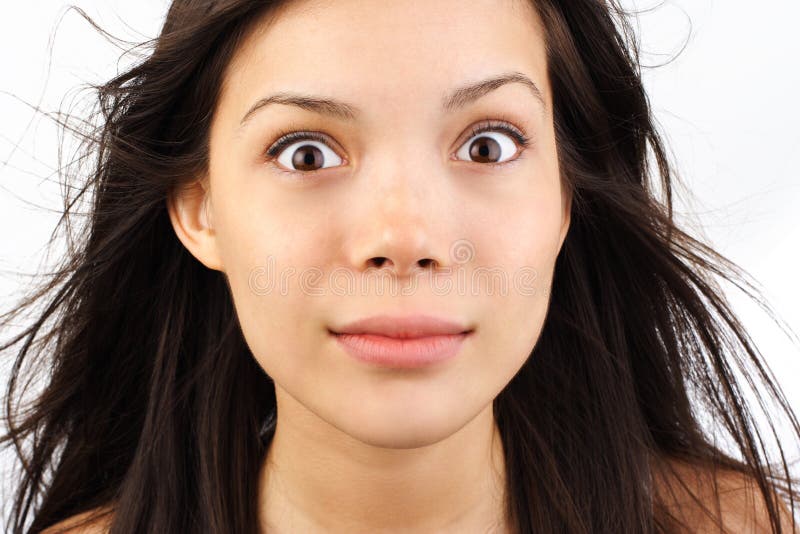 Woman staring stock image. Image of adult, facial, cute - 8993499