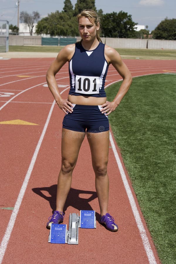Starting blocks stock image. Image of grip, female, shoes - 11307627