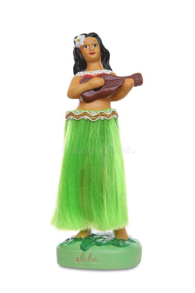 Woman Statue Hula Dancer stock image. Image of musical - 8363259