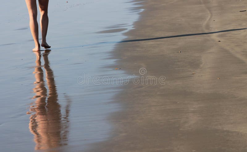 Woman step stock photo. Image of freedom, footprints - 25257482