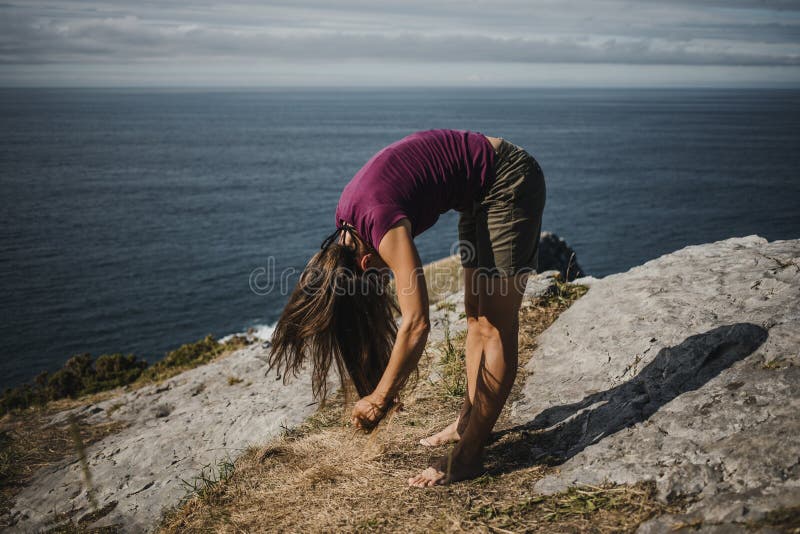 190 Woman Stretch Front Bend Stock Photos - Free & Royalty-Free Stock ...