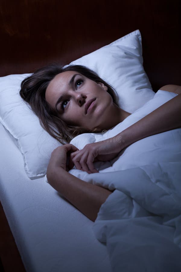 Woman Suffering from Sleeplessness Stock Photo - Image of people ...