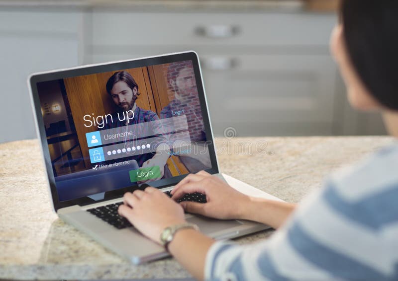 Remember me - Login form stock image. Image of link, graphic - 9376351