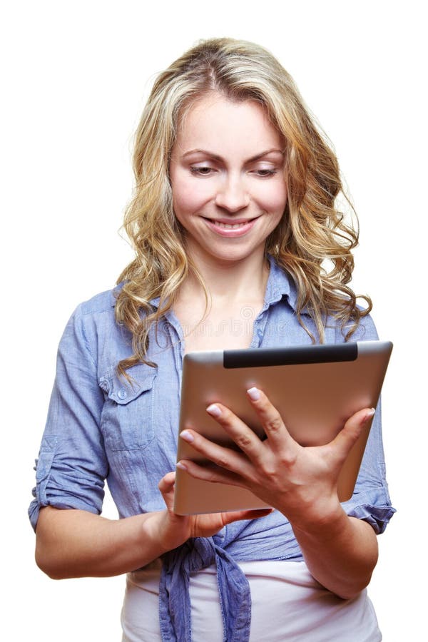 Woman at the Computer As a Teacher in Elementary School Stock Photo ...