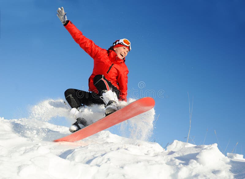 Snowboard extreme falling stock photo. Image of boarder - 18176374