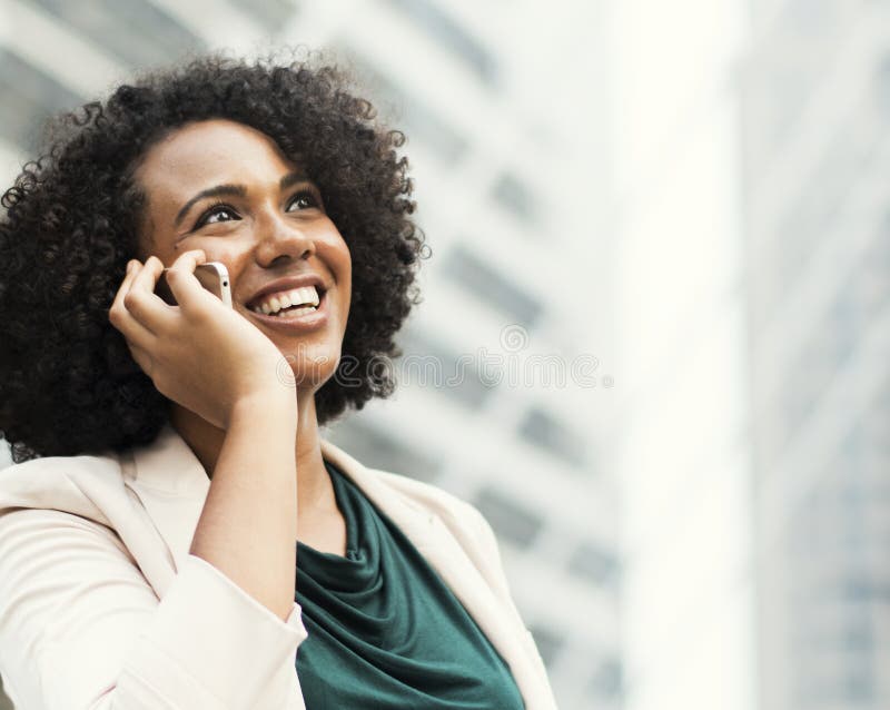 Woman Taking Phone Call Picture. Image: 116853935
