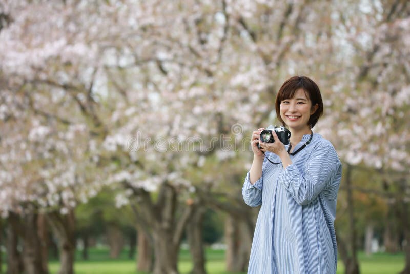 Woman taking a picture stock photo. Image of portrait - 238946152