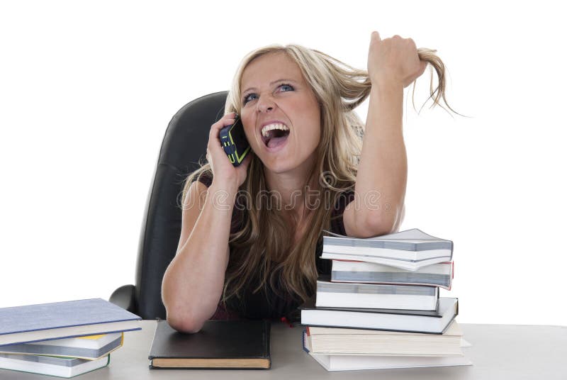 Woman Talking on Cell Phone Stock Photo - Image of mobile, female: 32840198