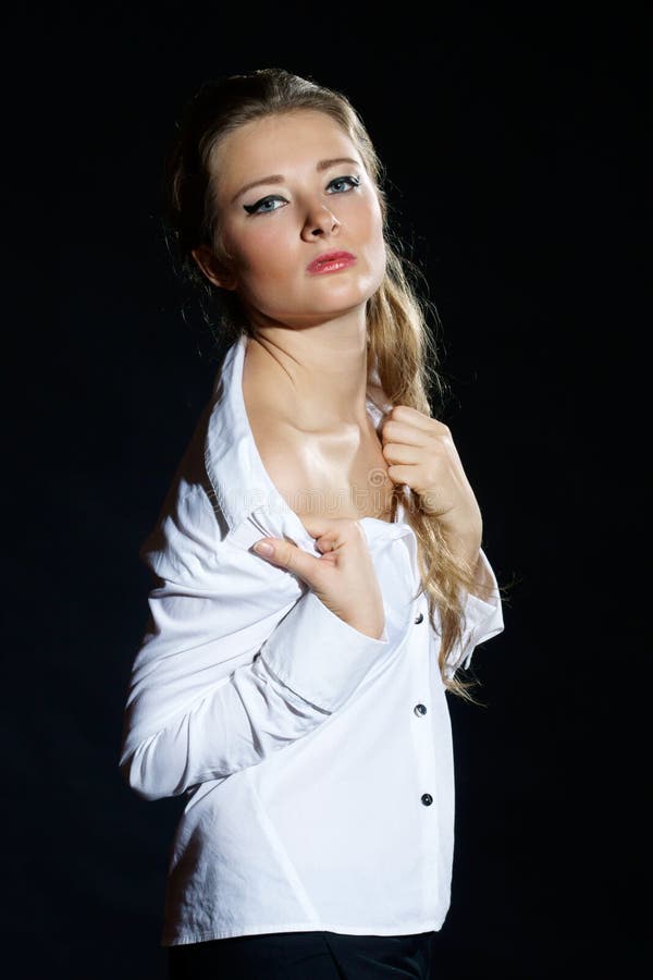 Woman Tearing Her Shirt Stock Photos - Free & Royalty-Free Stock Photos ...