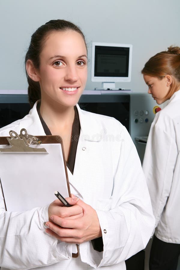 Woman Technician stock image. Image of doctor, aide, prescription - 3544463