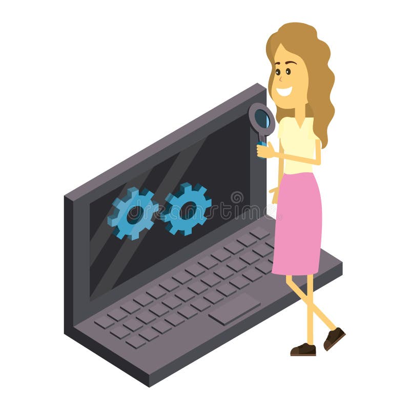 Technology devices cartoon stock vector. Illustration of digital ...