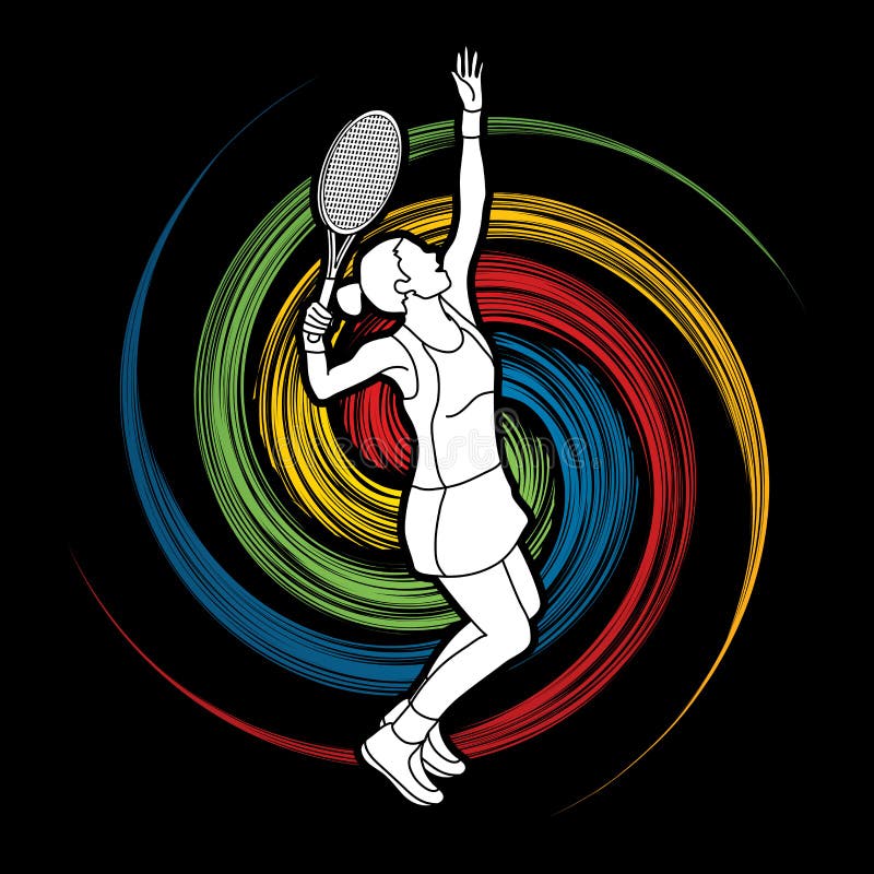 Serve Tennis Stock Illustrations – 2,782 Serve Tennis Stock ...