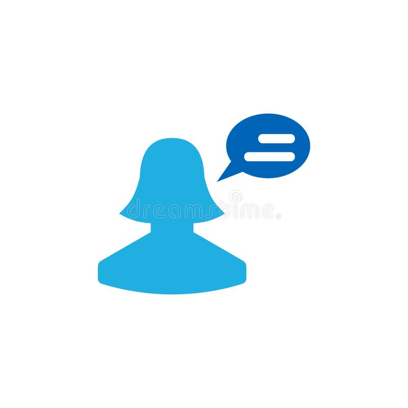 People Testimonial Logo Icon Design Stock Vector - Illustration of ...