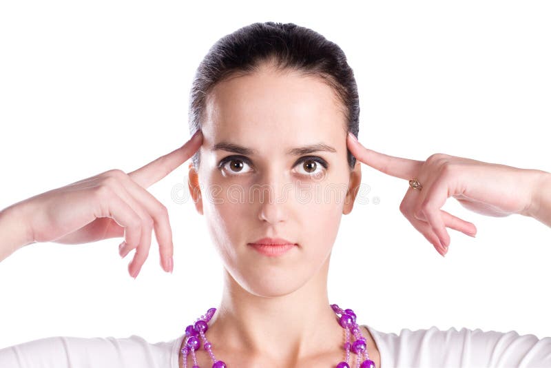 280+ Young woman thinking pose Free Stock Photos - StockFreeImages