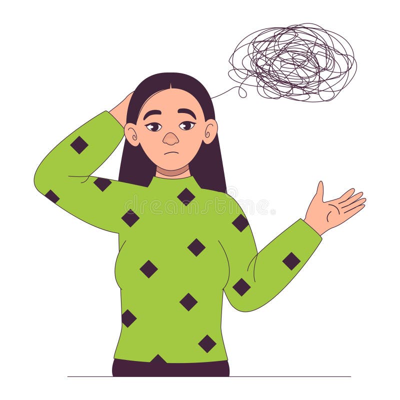 Overthinking Stock Illustrations – 477 Overthinking Stock Illustrations ...