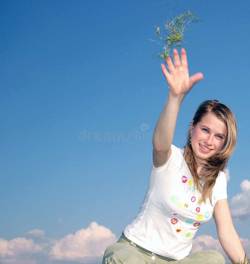 Portrait African woman stock photo. Image of happy, lady - 3336916
