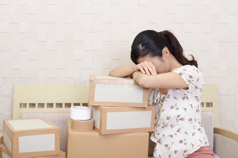 Woman to the moving stock image. Image of face, japan - 134354541