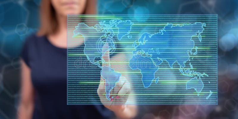 EU Judge Hammer Hitting GDPR Data Bits and Bytes Sentencing Euro Stock ...