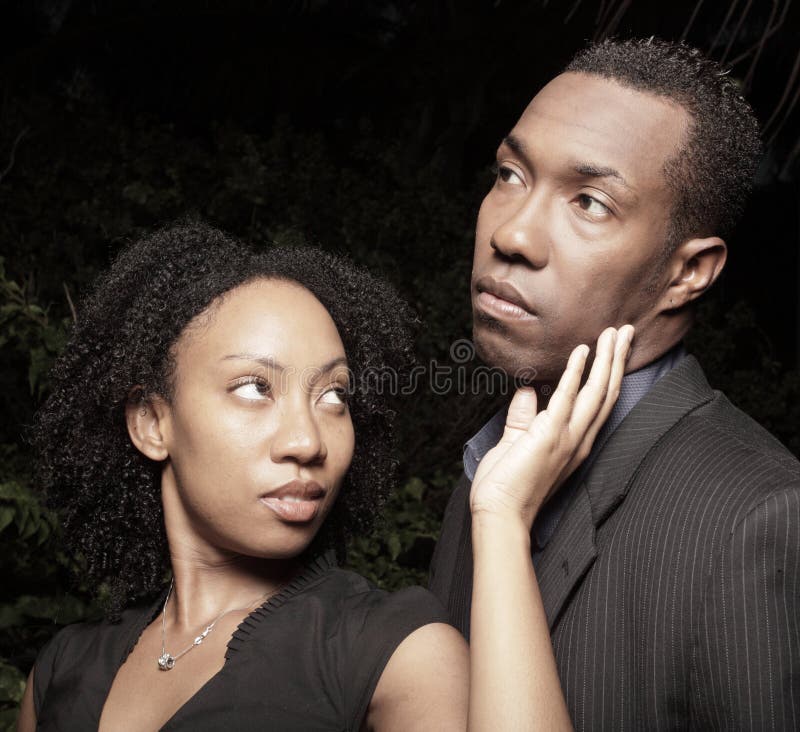 Woman touching mans face stock image. Image of handsome - 11144991