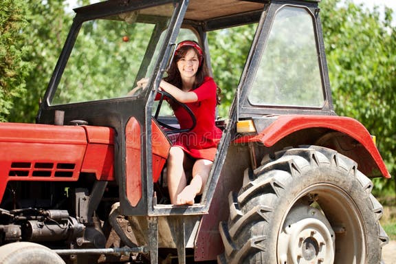 336 Woman Driving Farm Tractor Stock Photos - Free & Royalty-Free Stock ...