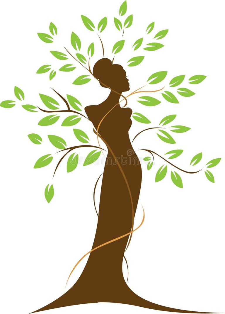 Female Tree Head Stock Illustrations – 2,810 Female Tree Head Stock ...