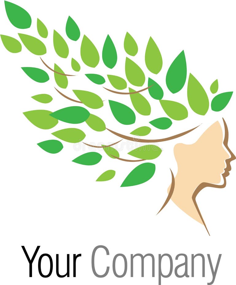 Tree Hair Logo Stock Illustrations – 1,015 Tree Hair Logo Stock ...