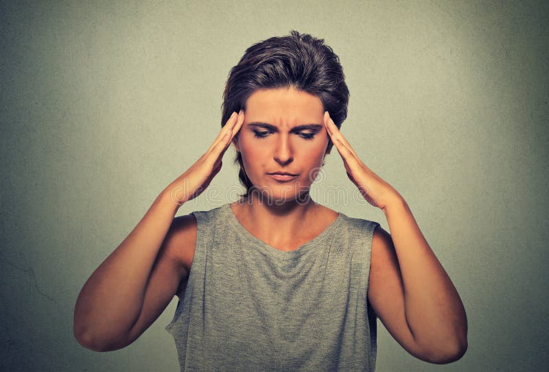 Trying To Concentrate on Positivity . Mixed Media Stock Image - Image ...