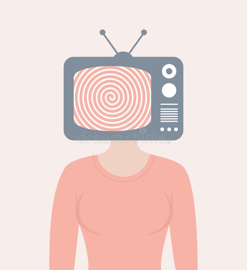 Tv Head Woman Stock Illustrations – 273 Tv Head Woman Stock ...