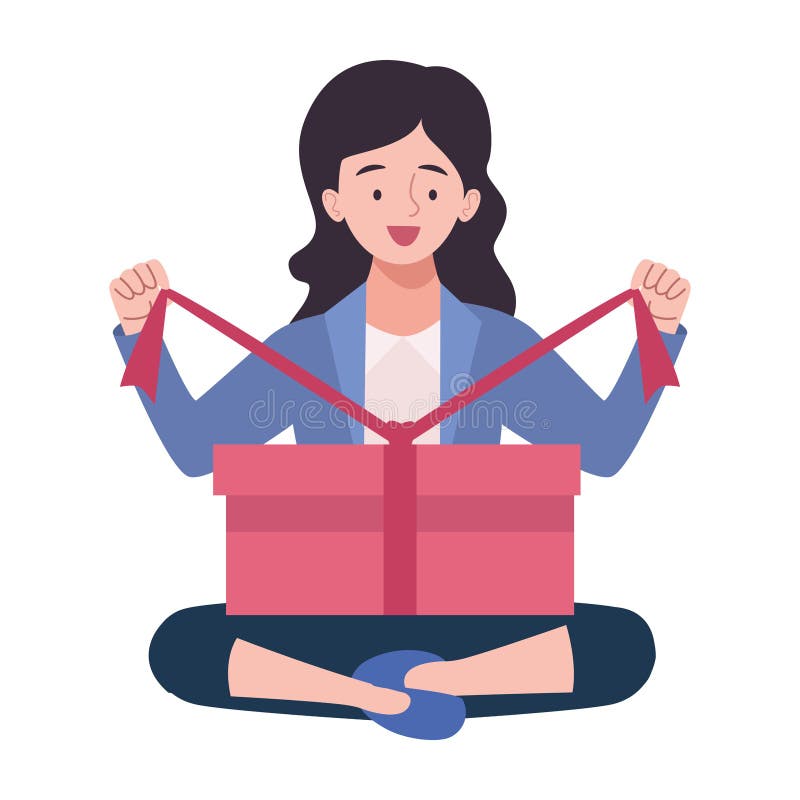 Unboxing Gift Stock Illustrations – 1,010 Unboxing Gift Stock ...