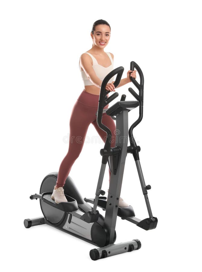 223 Woman Using Elliptical Trainer Stock Photos - Free & Royalty-Free ...