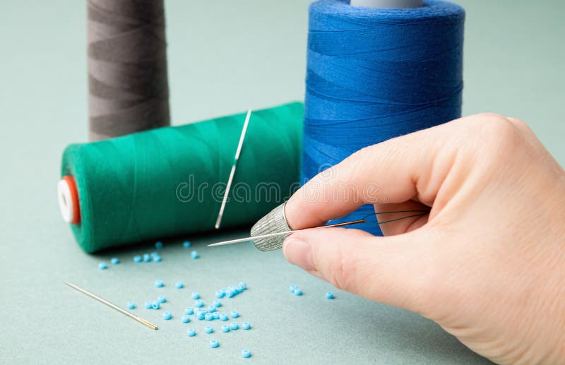 Thimble Finger Protector Stock Photos - Free & Royalty-Free Stock ...