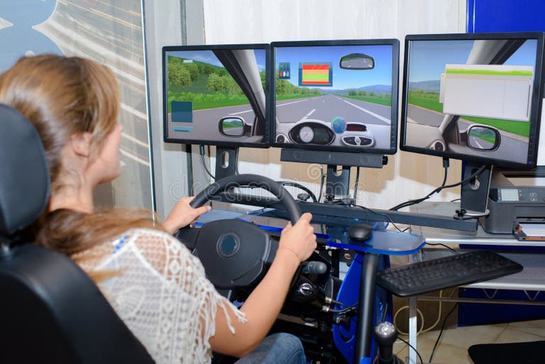 545 Computer Driving Simulator Stock Photos - Free & Royalty-Free Stock ...