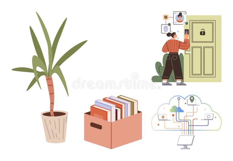 Smart Plant Network Stock Illustrations – 6,906 Smart Plant Network ...