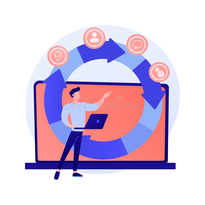 Analytical Software Vector Concept Metaphor Stock Vector - Illustration ...