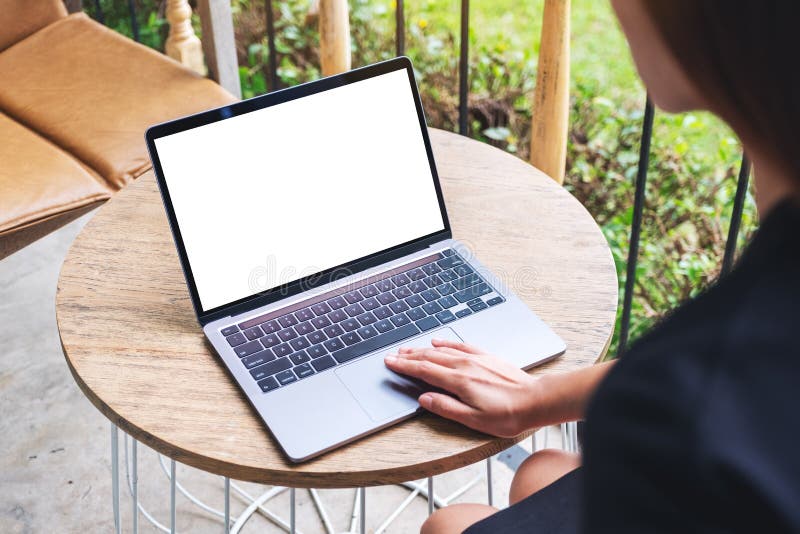 Man Typing Laptop Keyboard with Online Search Booking Hotel Screen ...