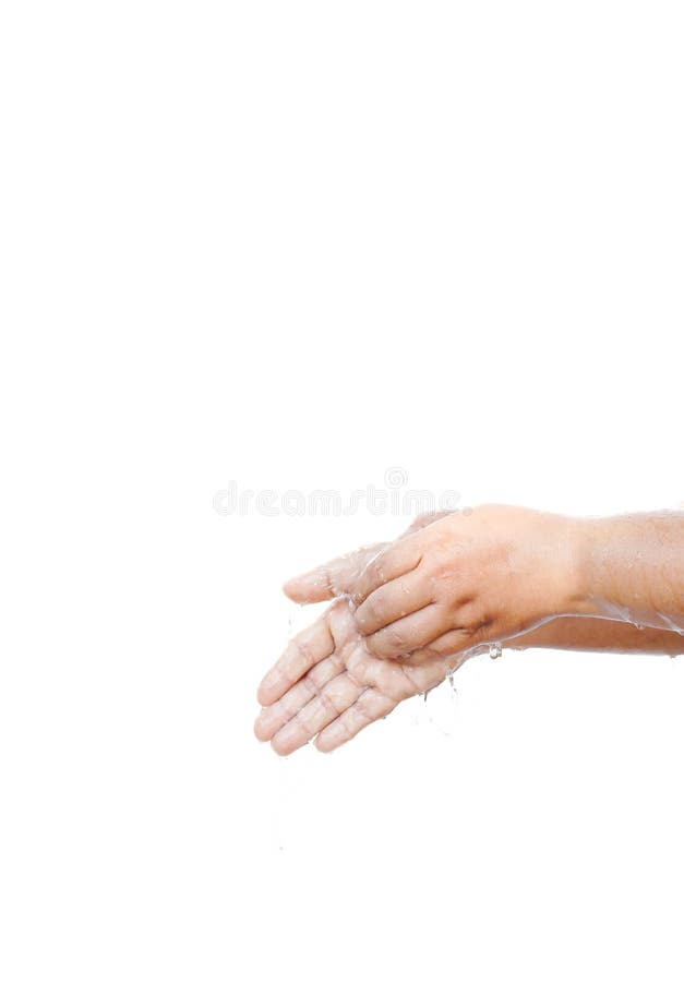Woman Washing Her Hand in Step by Step Stock Photo - Image of lifestyle ...