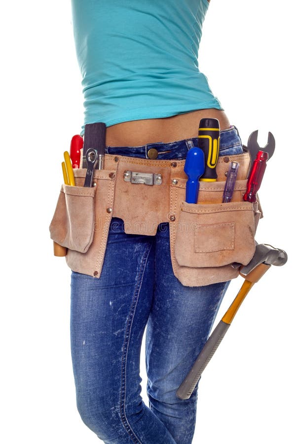 Construction woman. stock photo. Image of professional - 30123848