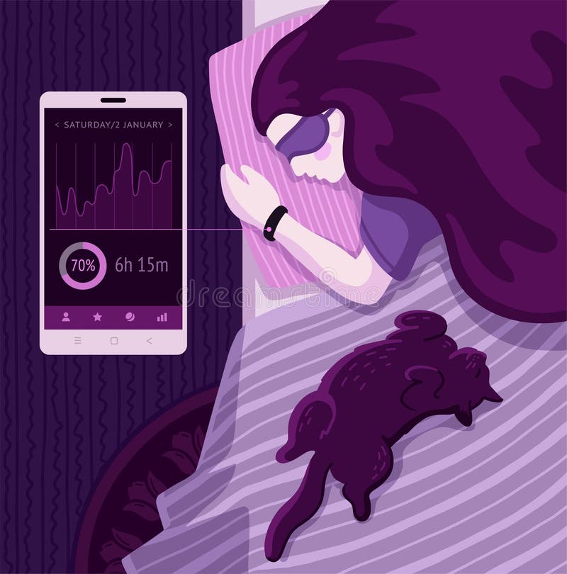 Sleep Monitoring Signal Stock Illustrations – 235 Sleep Monitoring ...